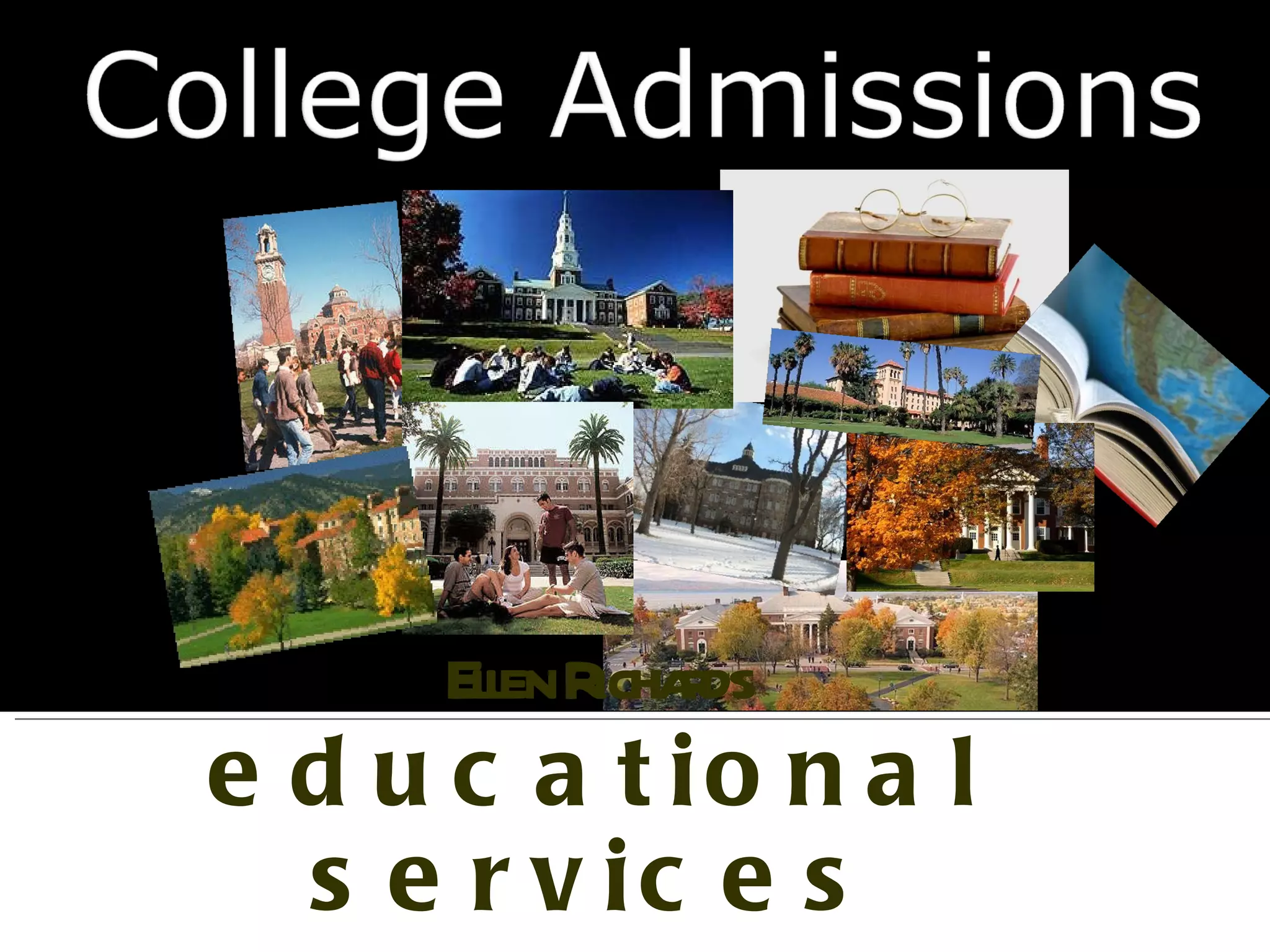 College admissions powerpoint | PPT