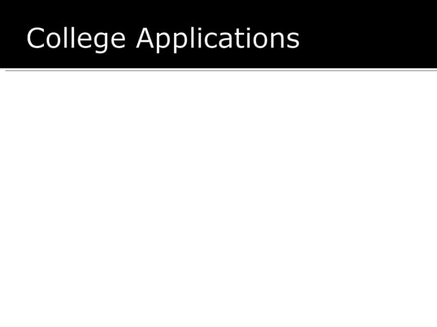 College admissions powerpoint | PPT | College Planning | College Education