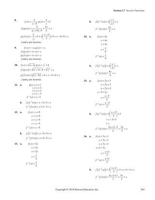 College algebra 7th edition by blitzer solution manual | PDF