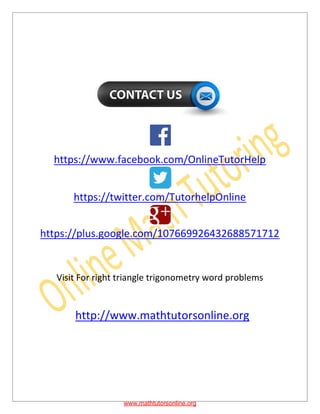 Help with college algebra problems | PDF