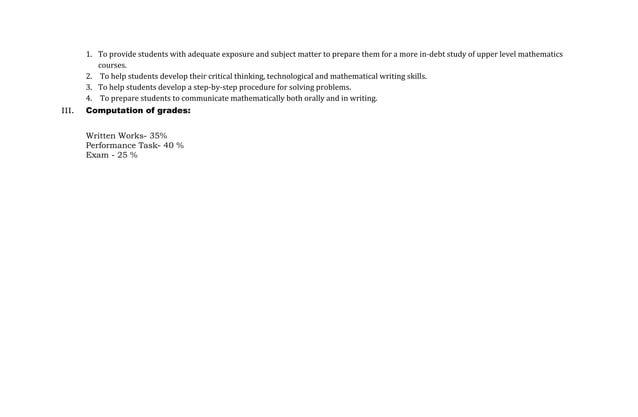 college algebra syllabus and plane trigo.docx