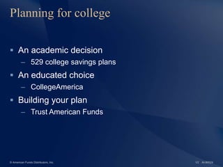 College America 529 Plan | PPS