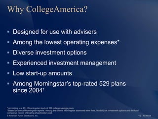 College America 529 Plan | PPS