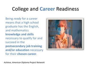 College and career readiness power point | PPT