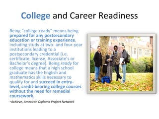 College and career readiness power point | PPT