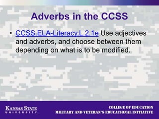 College and career ready military children | PPTX