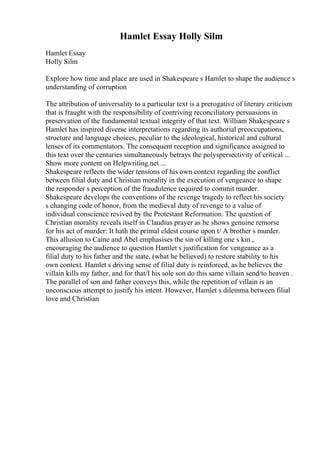 College Application Essay Format Example | PDF