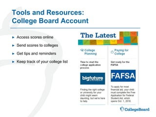 College Applications 101 for Parents | PDF