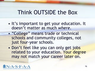 College Awareness Morningside | PPT