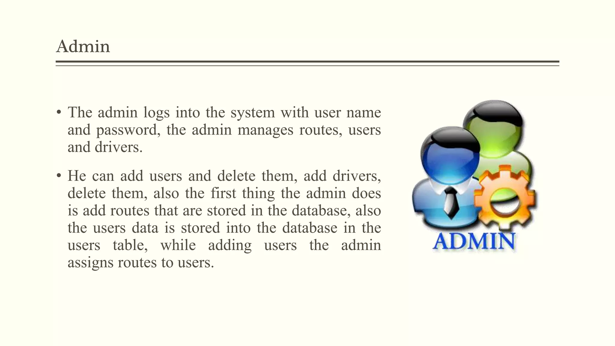 College Bus Tracking Application | PPTX