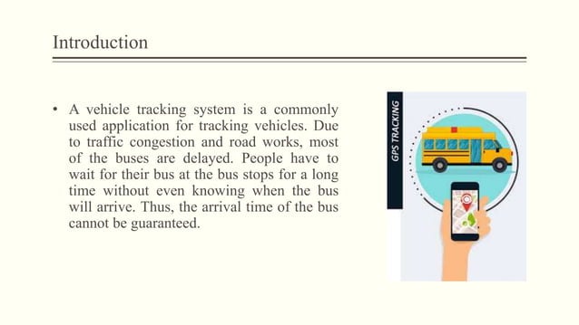 College Bus Tracking Application | PPTX | Operating Systems | Computer Software and Applications