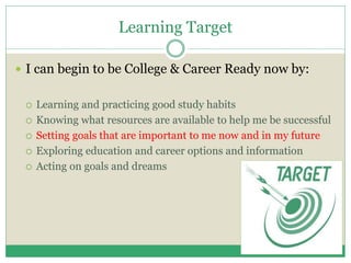 College career readiness 2017 lesson2 | PPT