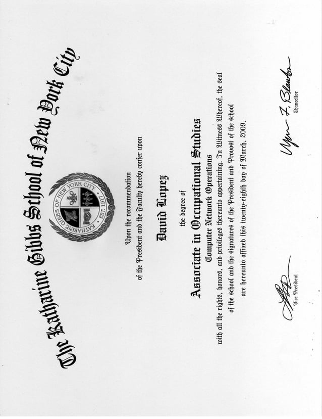 College diploma | PDF