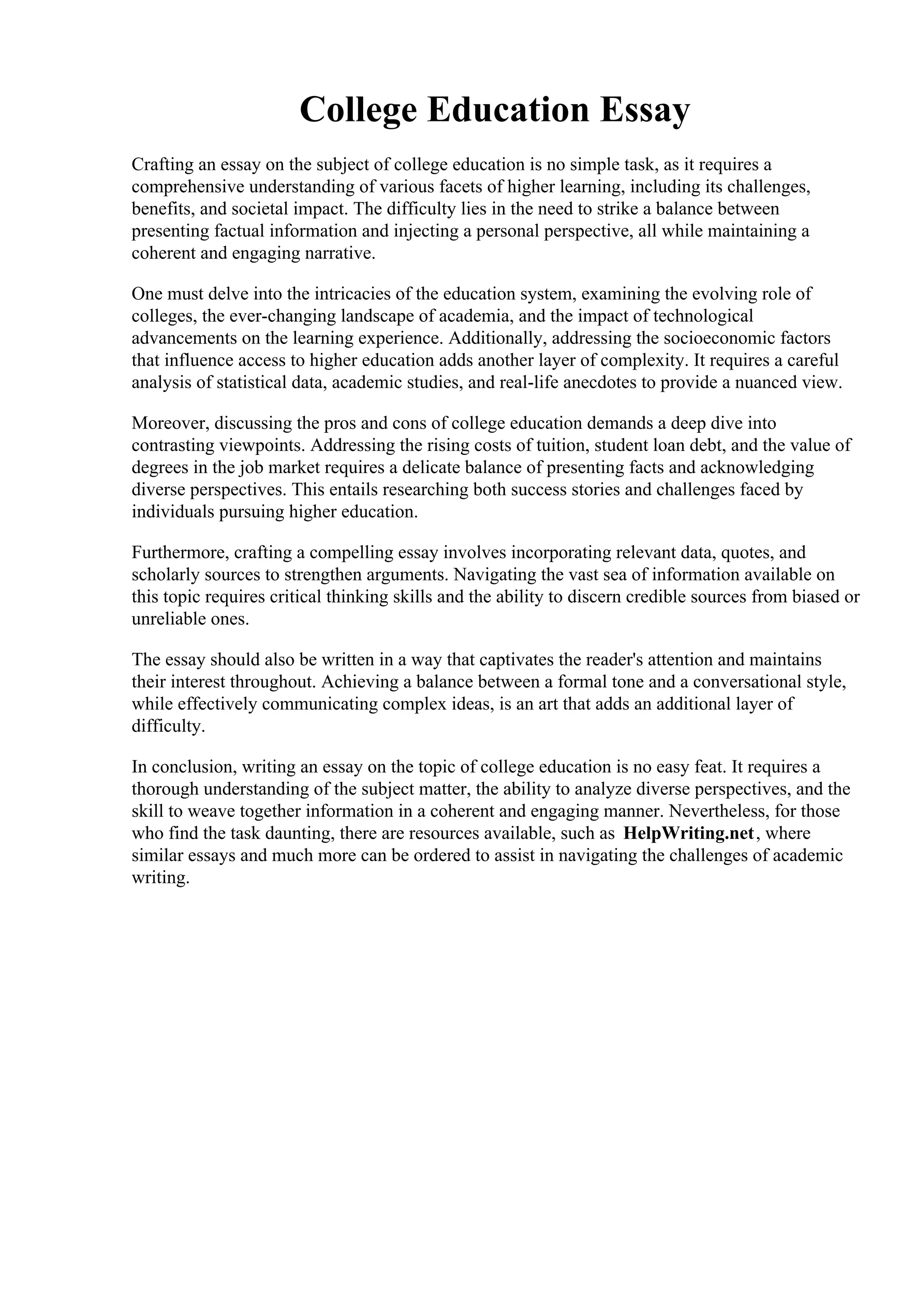 College Education Essay.pdf