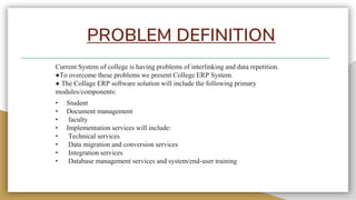 College ERP System | PPTX