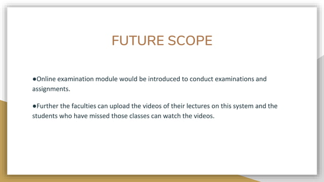 College ERP System | PPTX | Computing | Technology & Computing