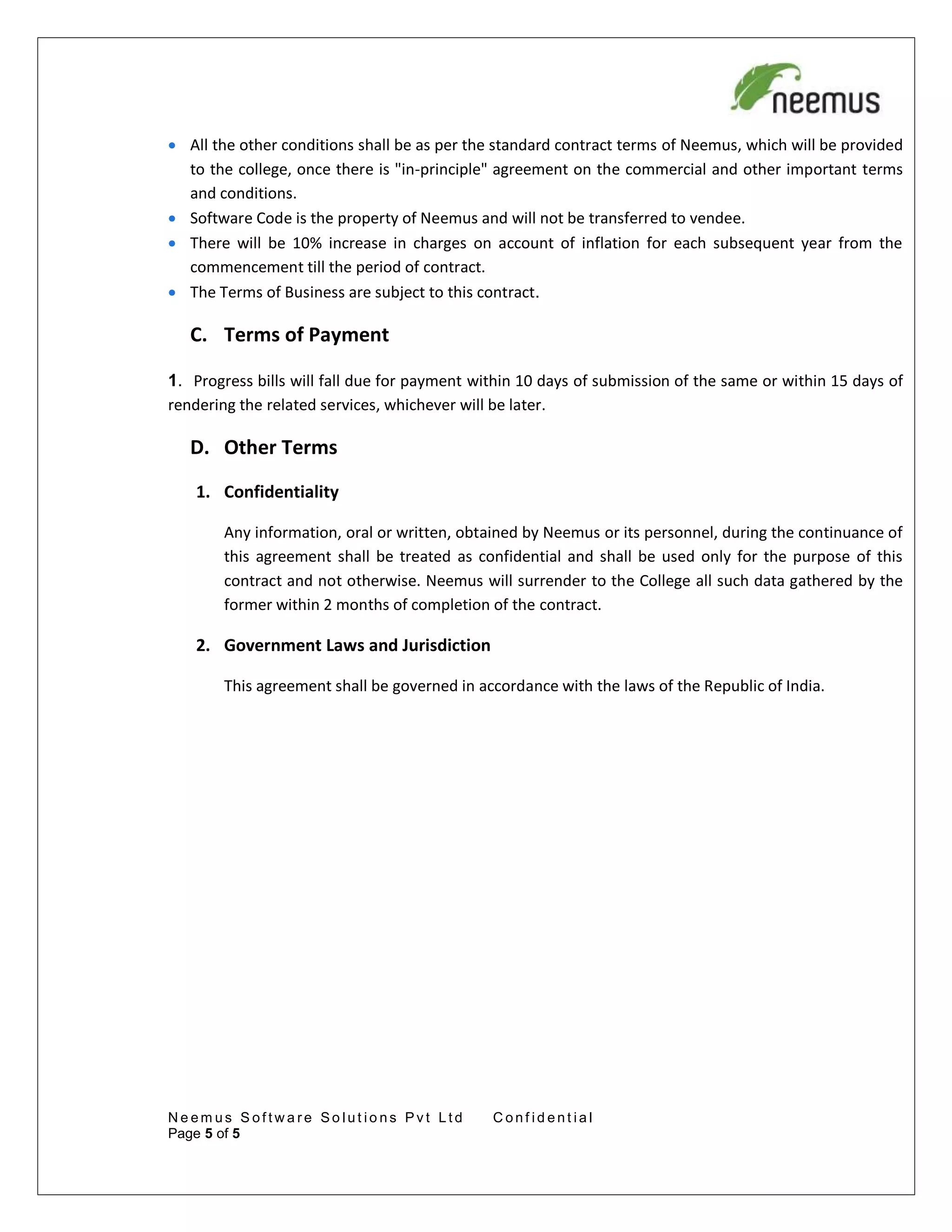 College erp proposal | PDF
