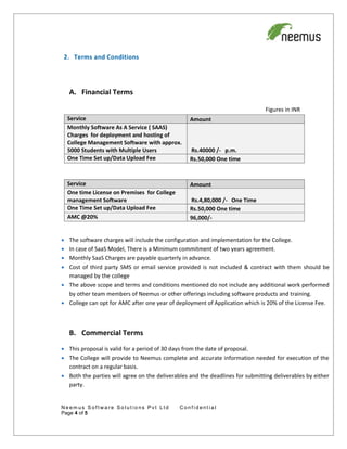 College erp proposal | PDF