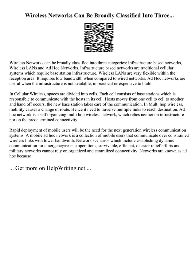 College Essay Background Story Example | PDF