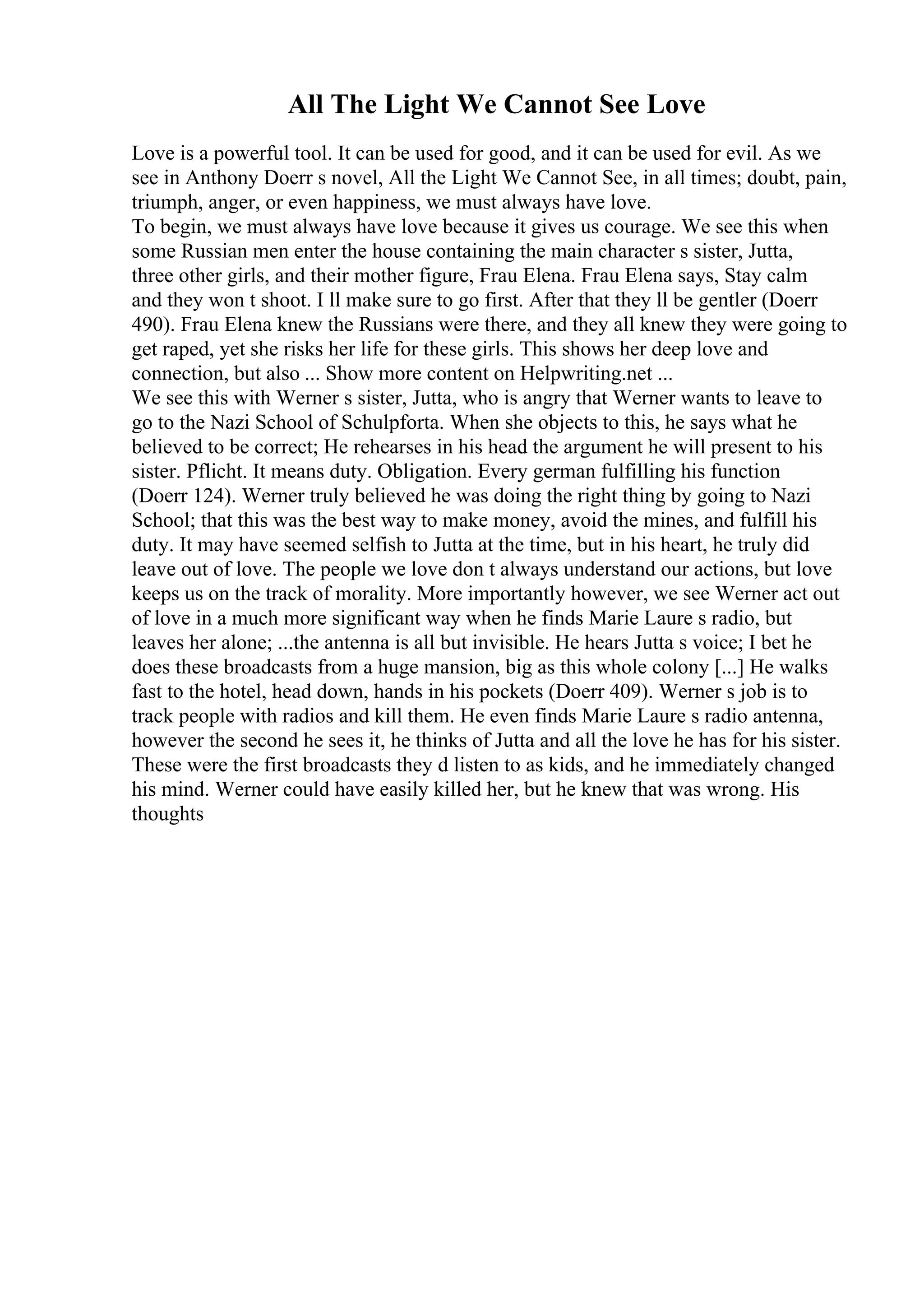 College Essay Personal Statement Examples | PDF