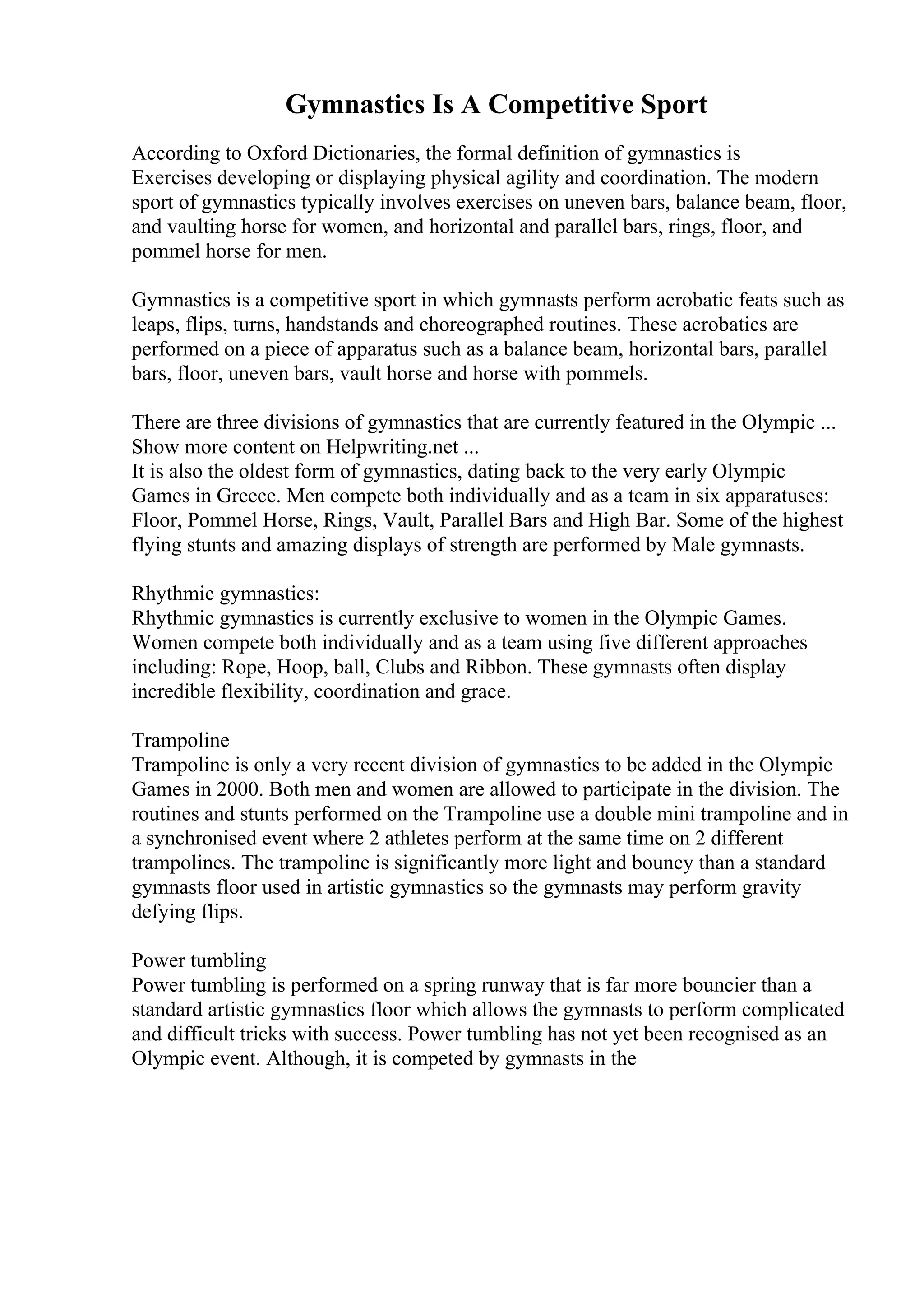 College Essay Sample. Personal Essay Examples for College Admission ...