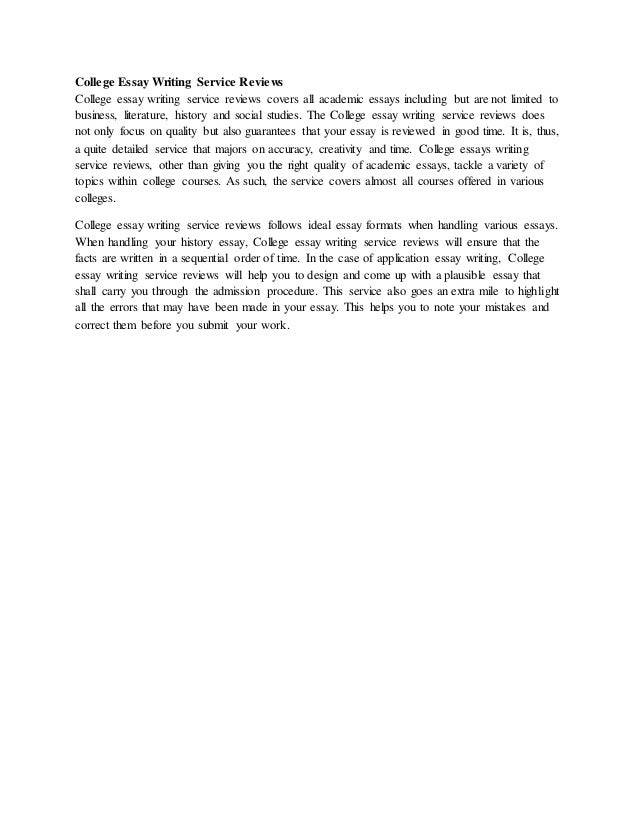 College writing service reviews... Reviews and Tips: How to Buy Great ...