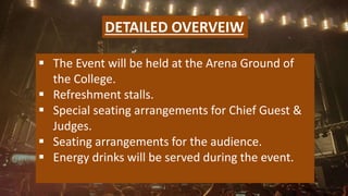 College Event Management - Presentation | PPTX
