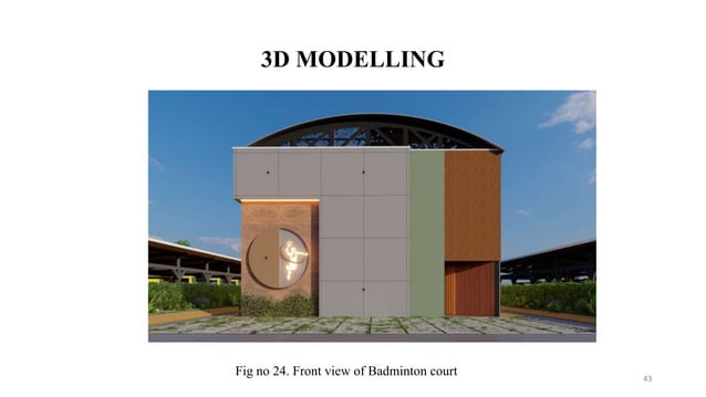 3ds Max, AutoCAD, badminton court, bus parking, ETABS, Lumion, multi ...