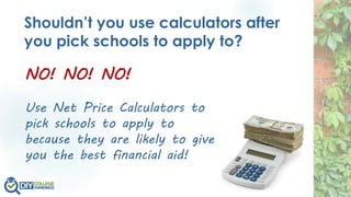 College financial aid timeline | PPT