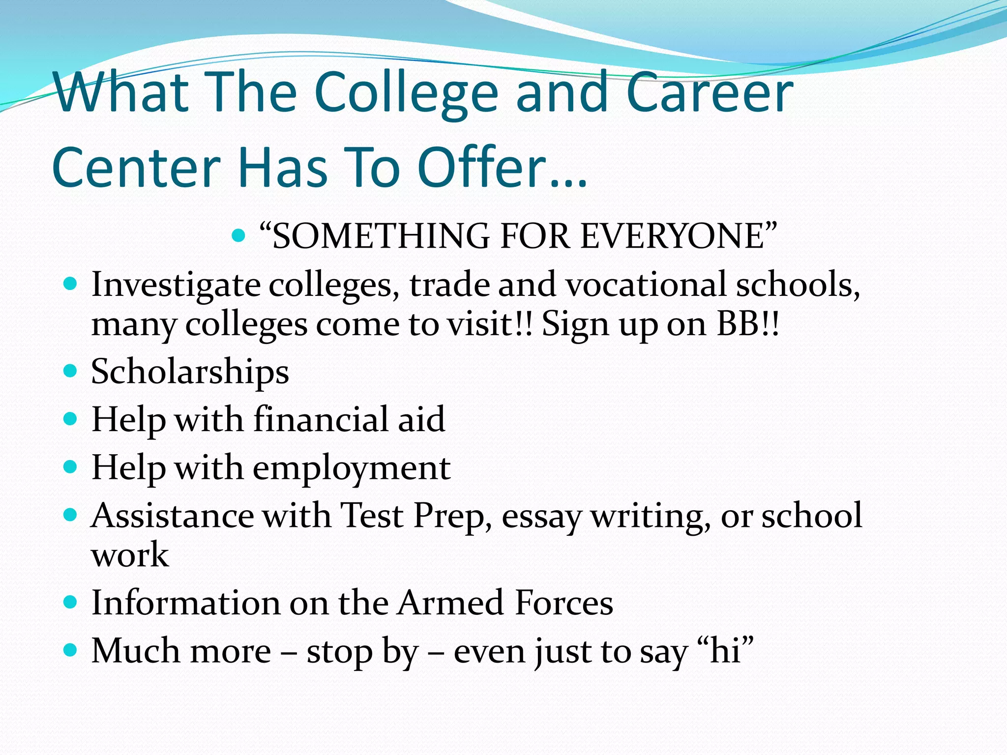 College information night | PPT