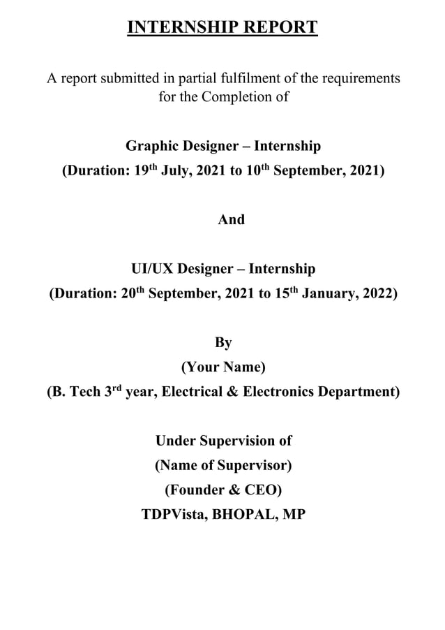 INTERNSHIP REPORT.pdf | Graphics Software | Computer Software and Applications
