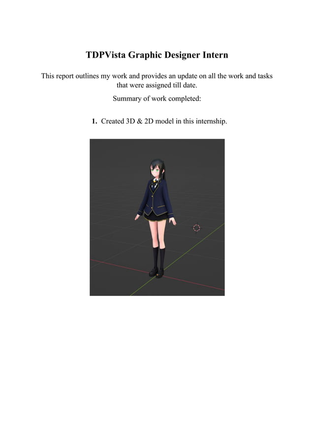 INTERNSHIP REPORT.pdf | Graphics Software | Computer Software and Applications