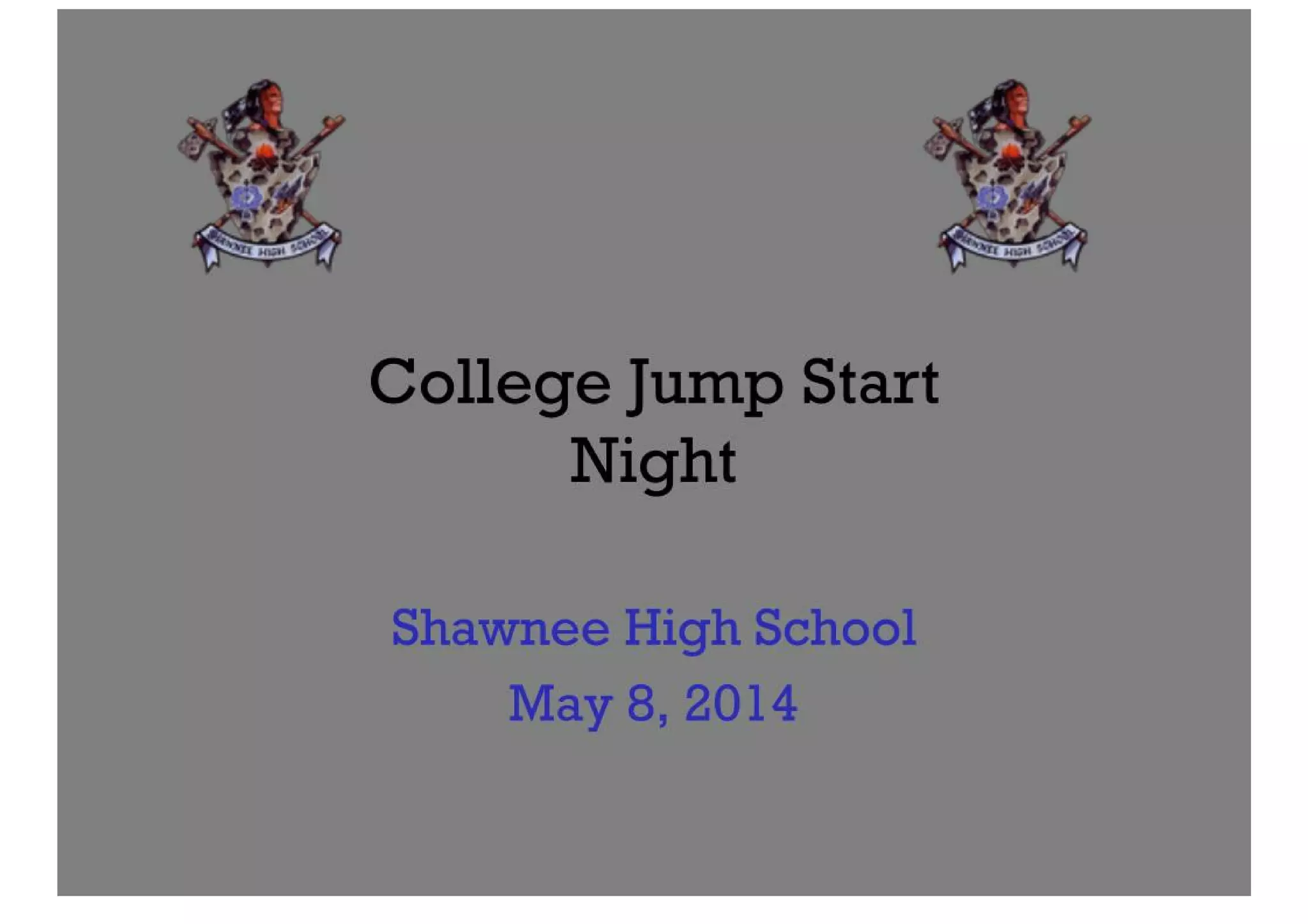 College Jump Start Night | PDF