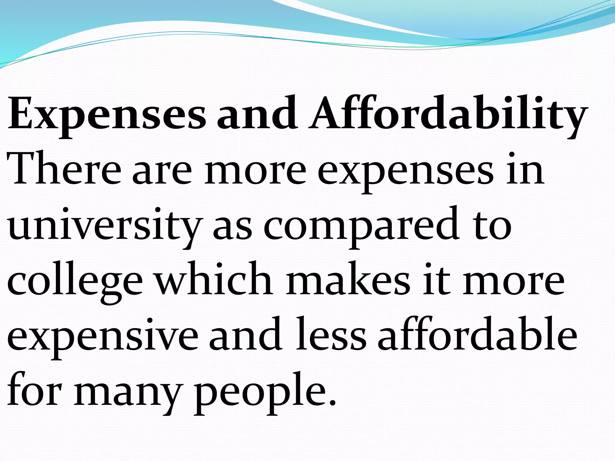 School Life vs University life | PPTX
