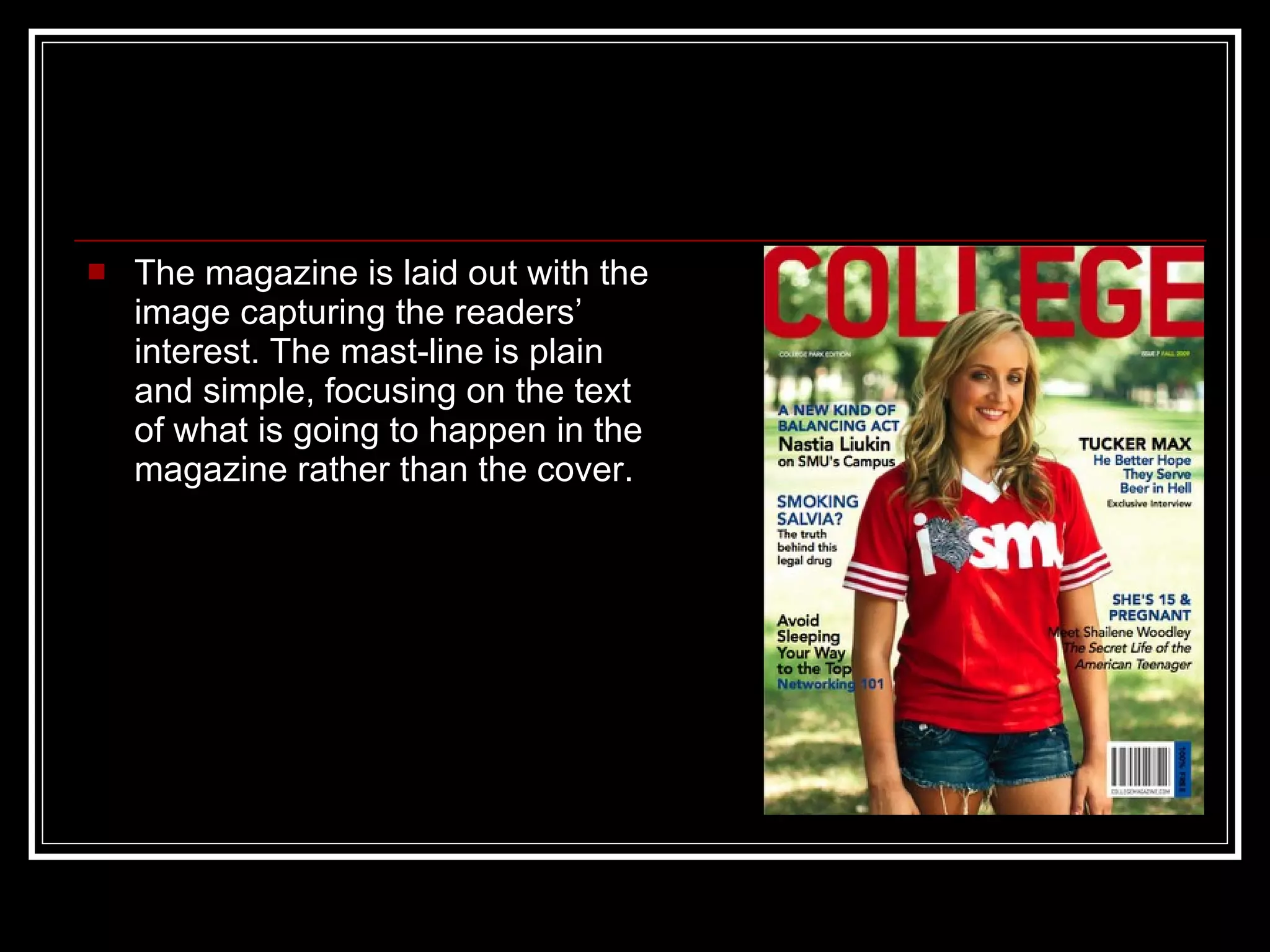 College Magazine Montage | PPT | Art and Photography | Books and Literature