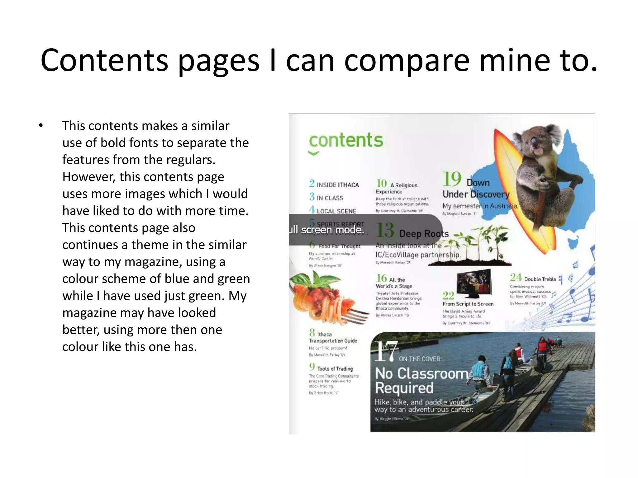 College magazine project | PPTX