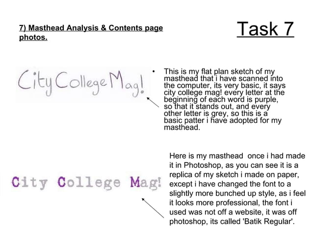 College magazine project | PPT