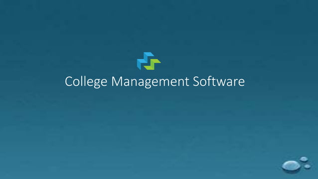 College Management Software MasterSoft | PPT