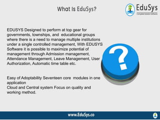 College management software system ppt free | College ERP Software PPT | PPTX