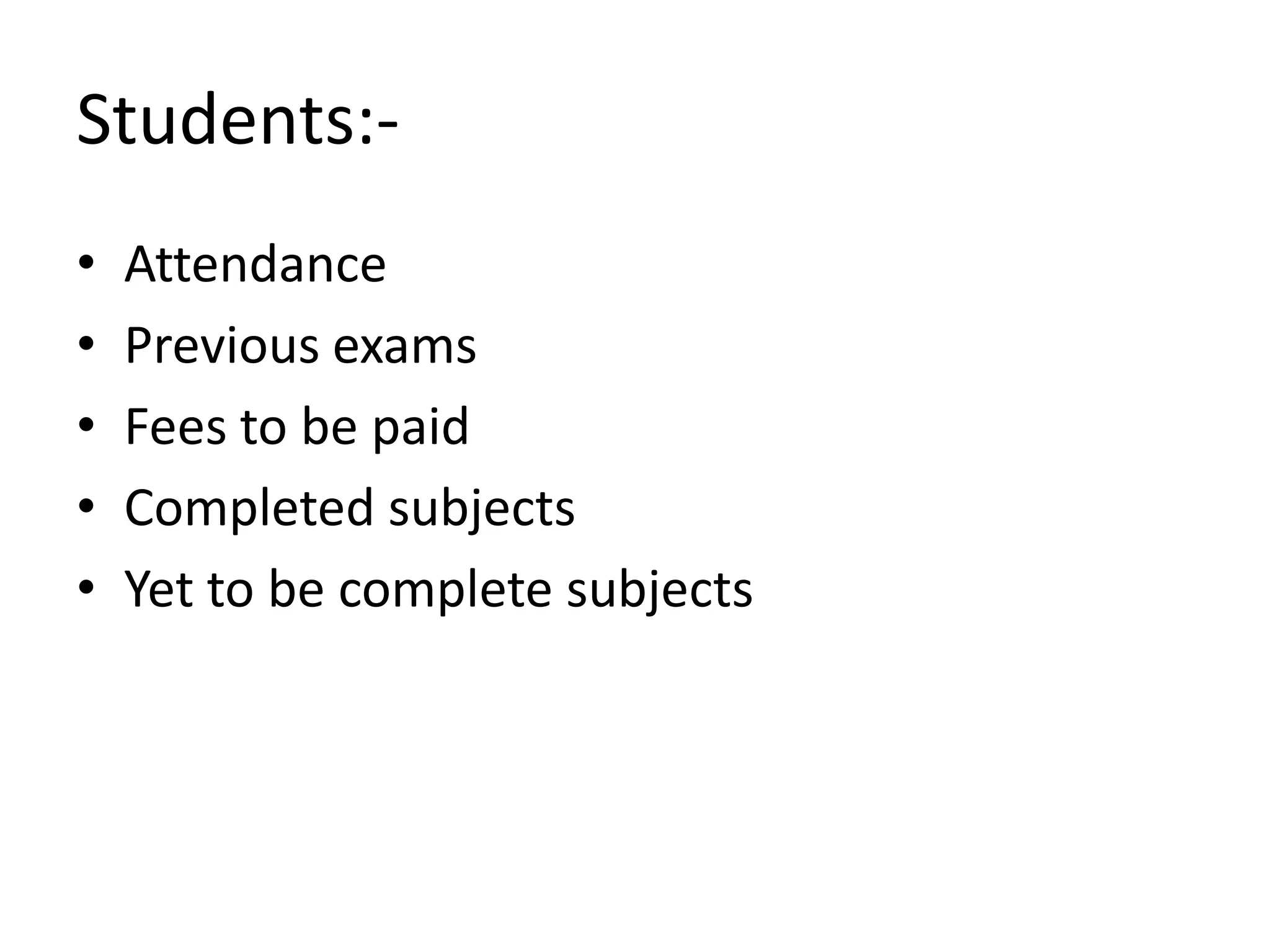 College management system | PPTX