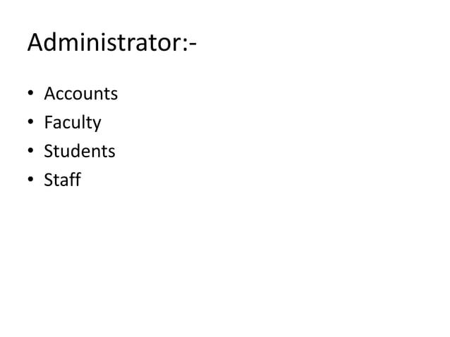 College management system | PPTX