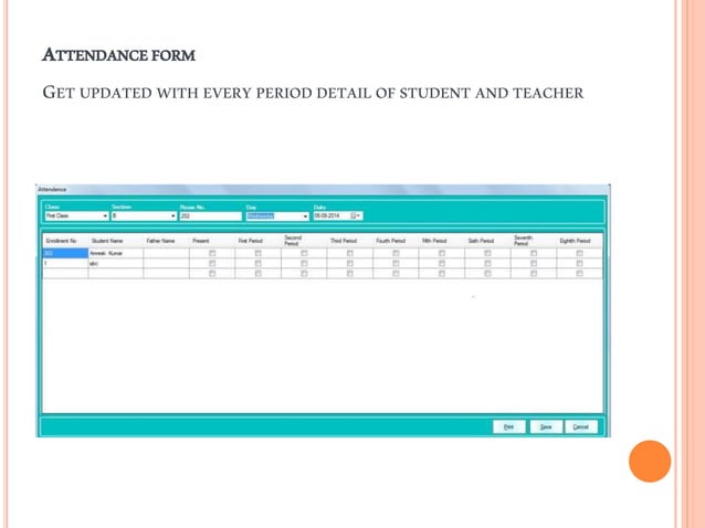 ERP ( College Management System) | PPTX