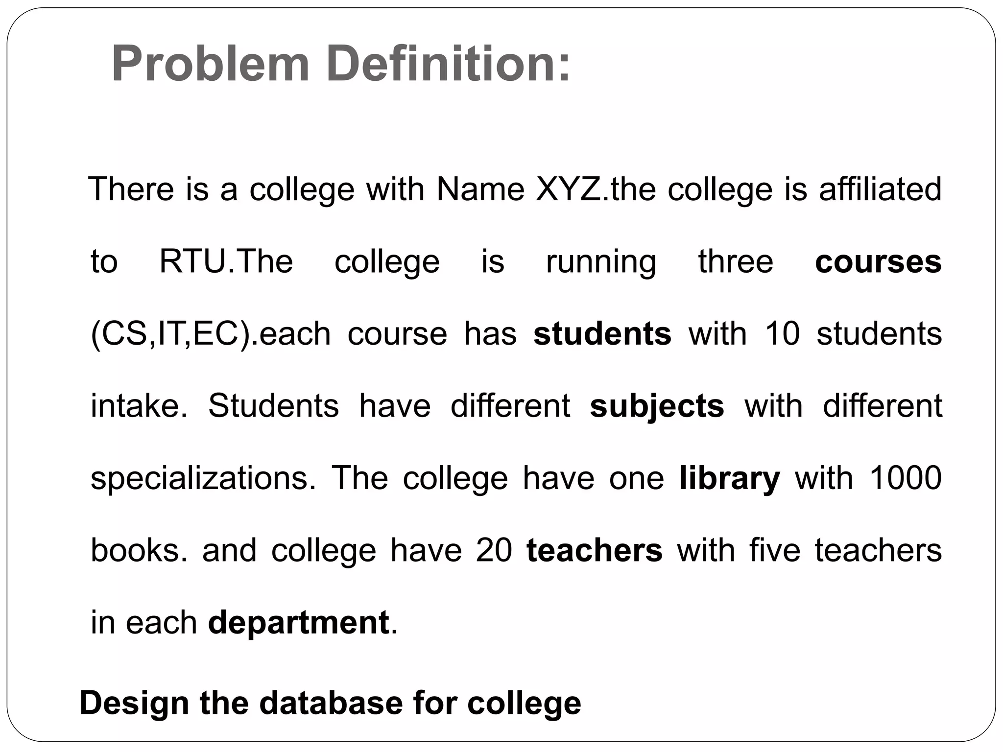 College management system | PPT