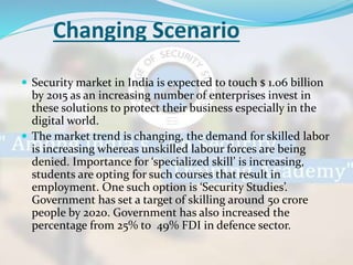 College of security studies- Importance Of Security Studies and ...