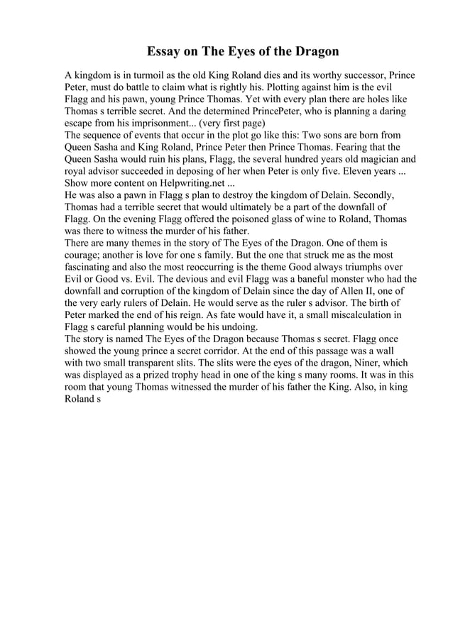 College Personal Essay Samples | PDF