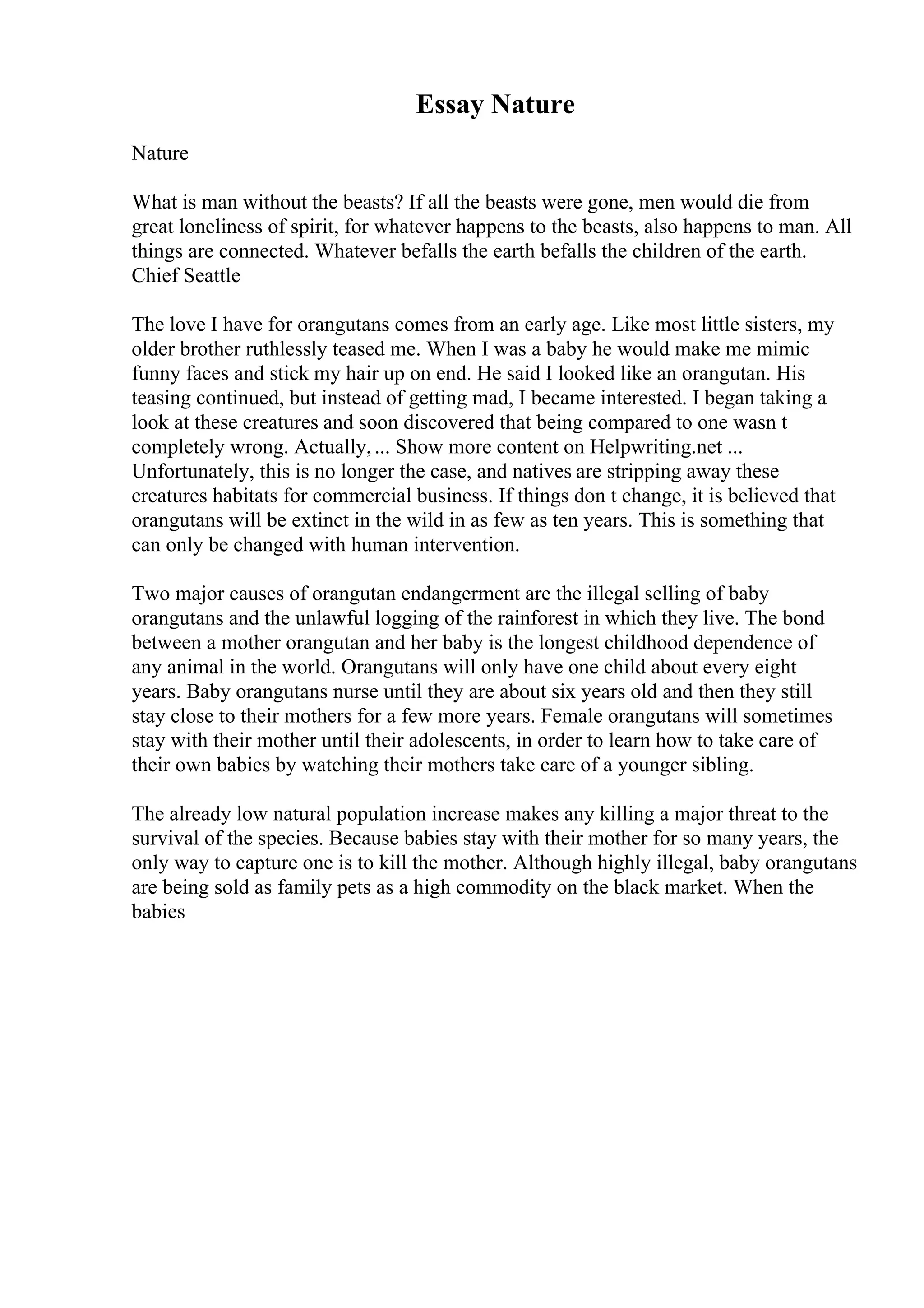 College Personal Narrative Essay Examples | PDF