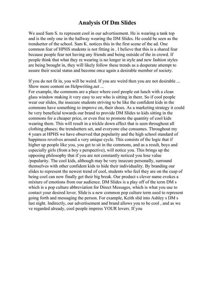 College Personal Narrative Essay Examples | PDF | Audio Production ...