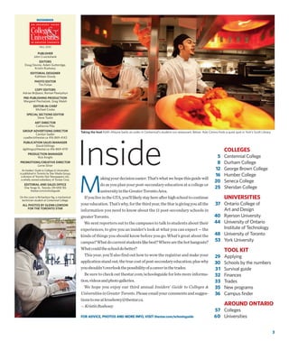 Guide to Colleges & Universities 2010 edition | PDF