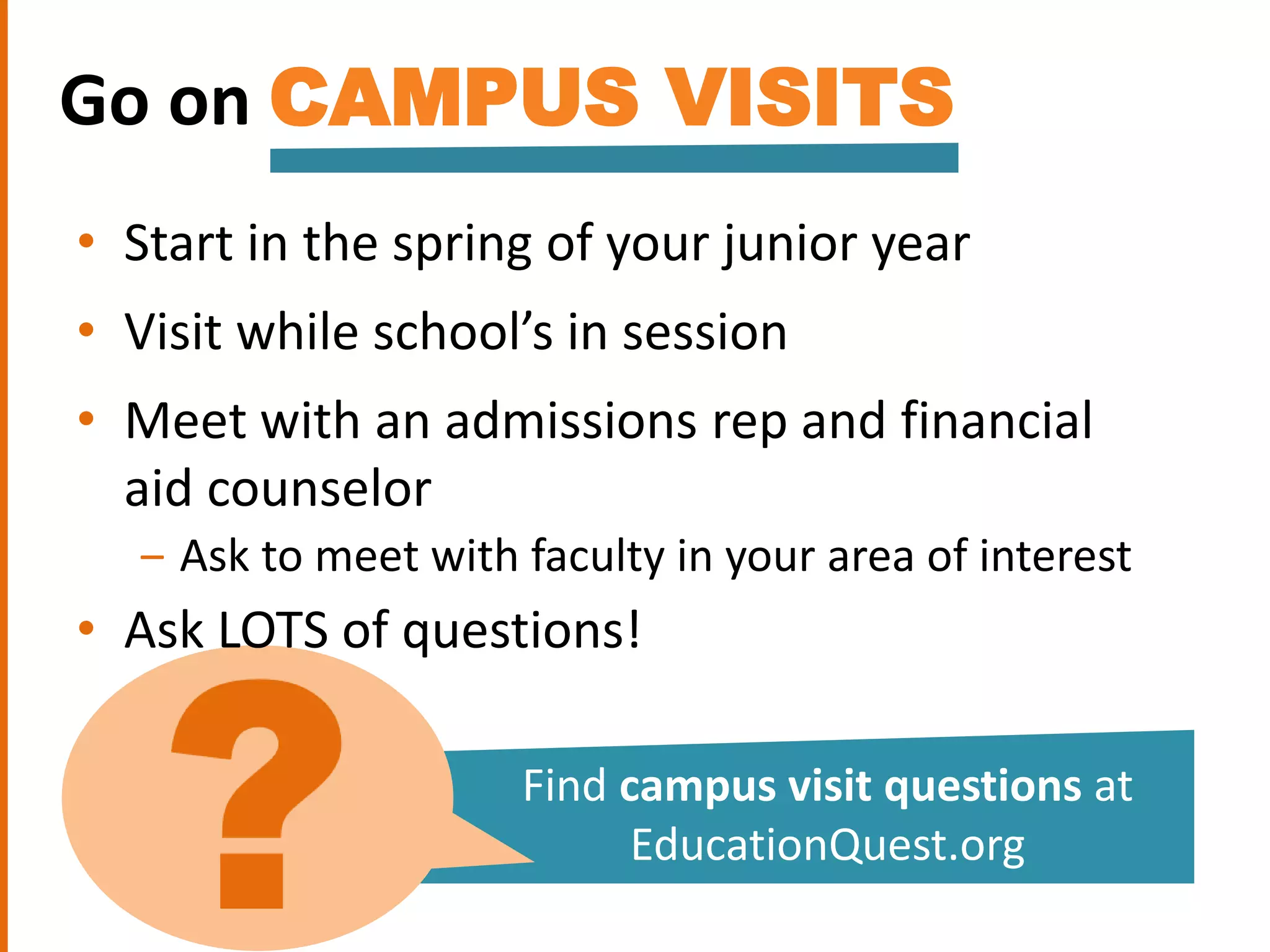 Guide to College Planning | PPTX