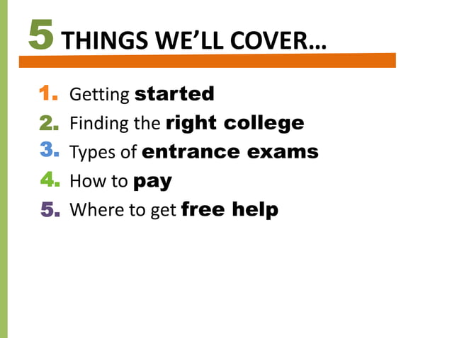 Guide to College Planning | PPT